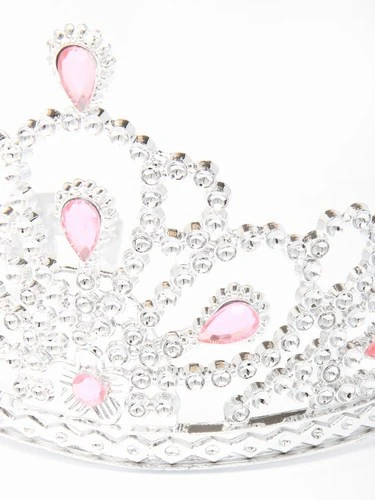TIARA WITH PINK STONES