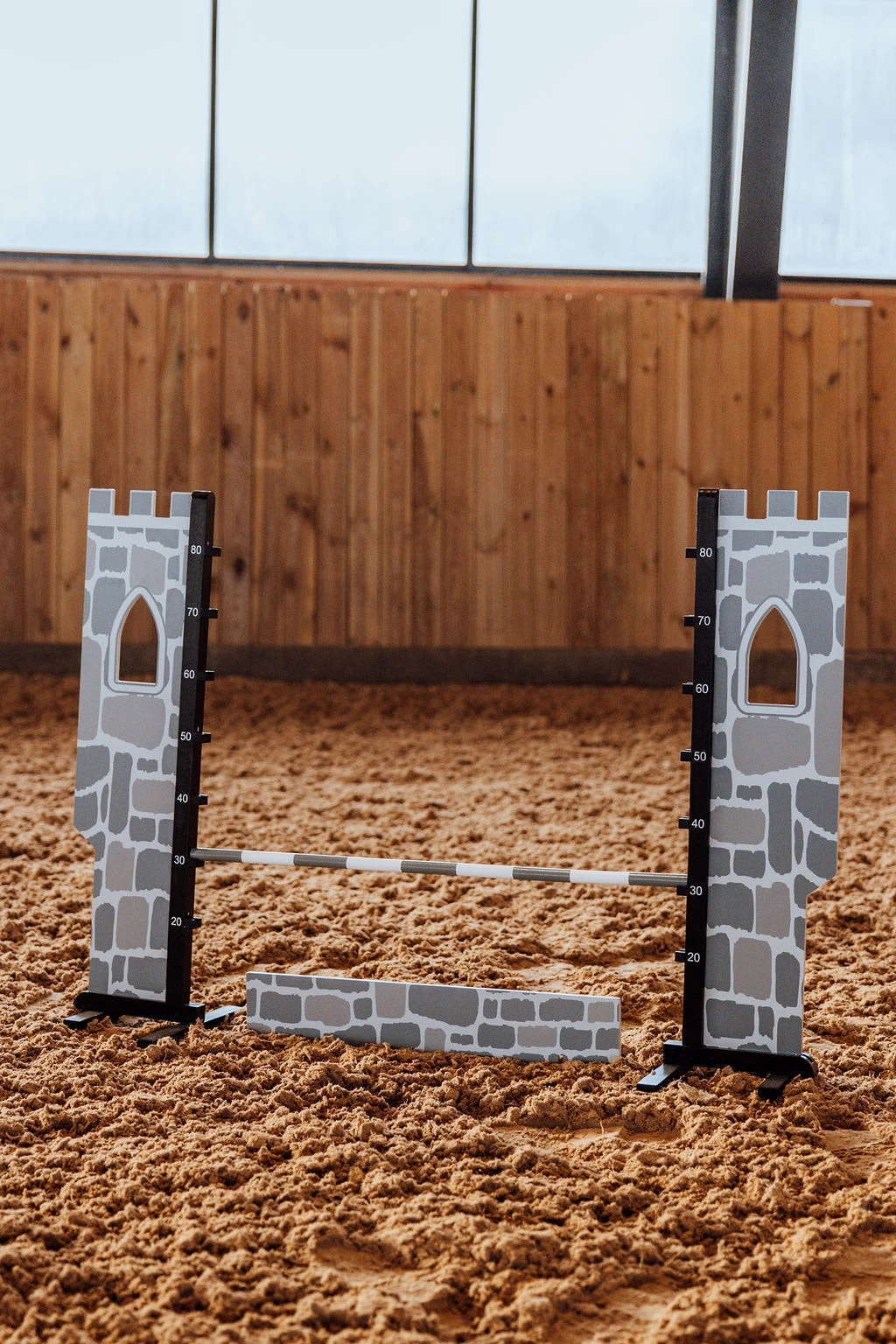 Castle Show Jumping Fence for Your Hobby Horse Course!