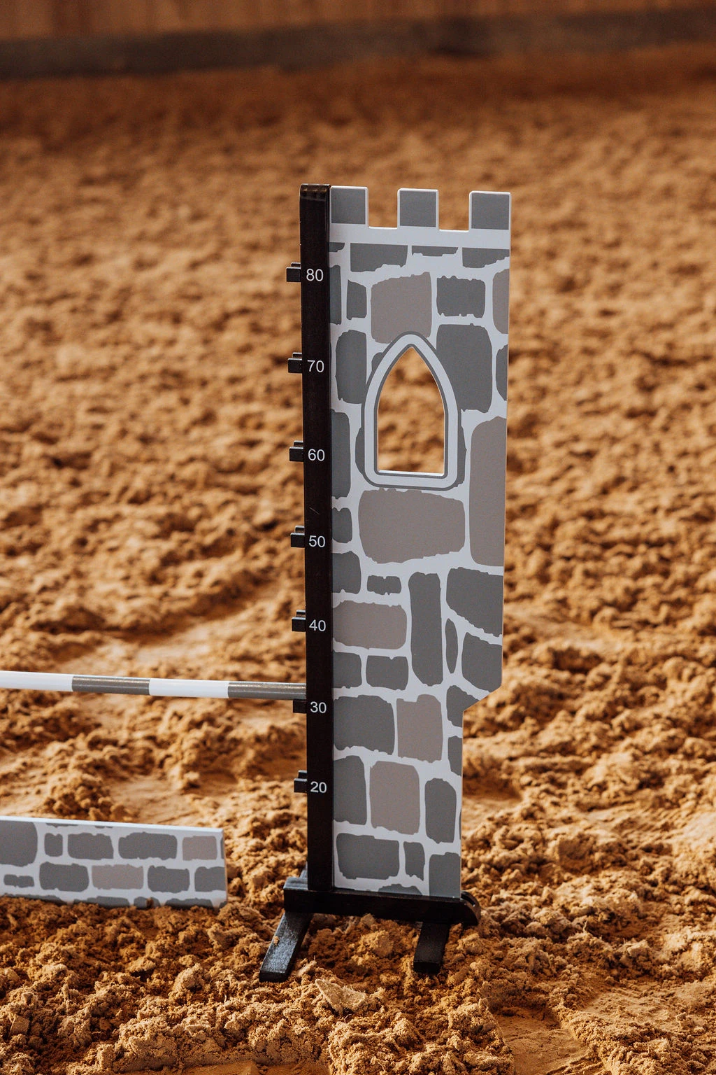 Castle Show Jumping Fence for Your Hobby Horse Course!