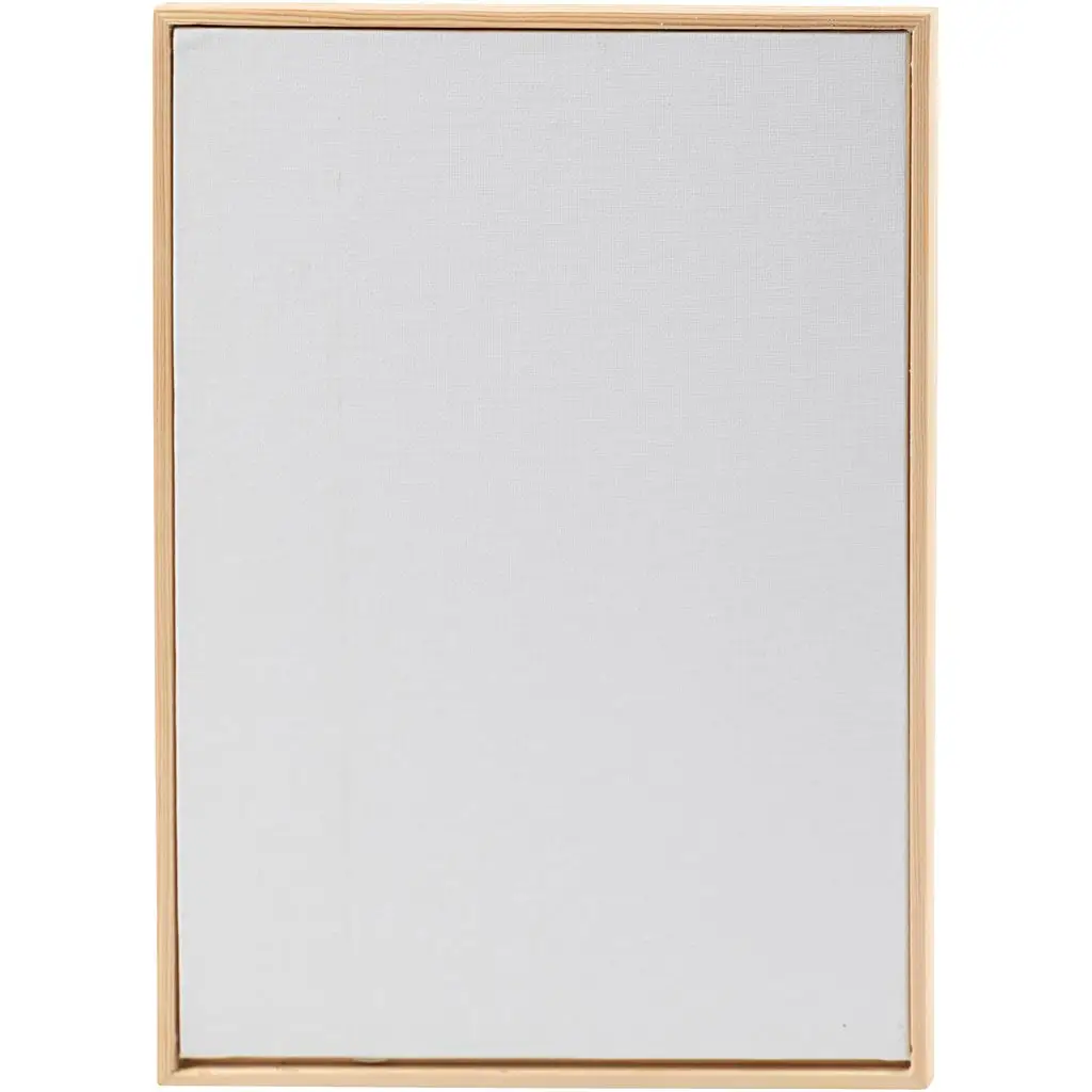 Malerplade med træramme, A4, str. 21x29,7 cm, 280 g, hvid, 10 stk./ 1 ...