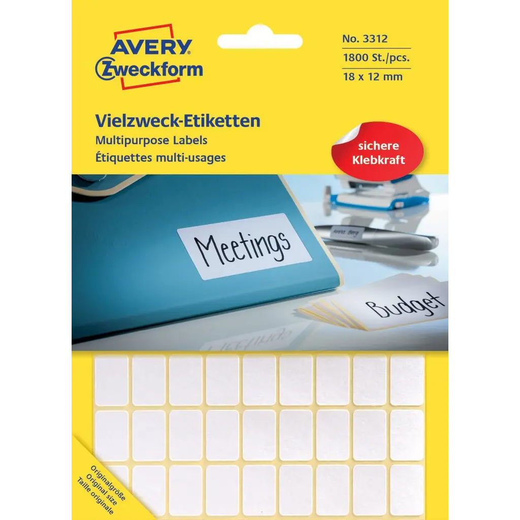 Avery Labels & Etiketter » Kæmpe udvalg af Avery