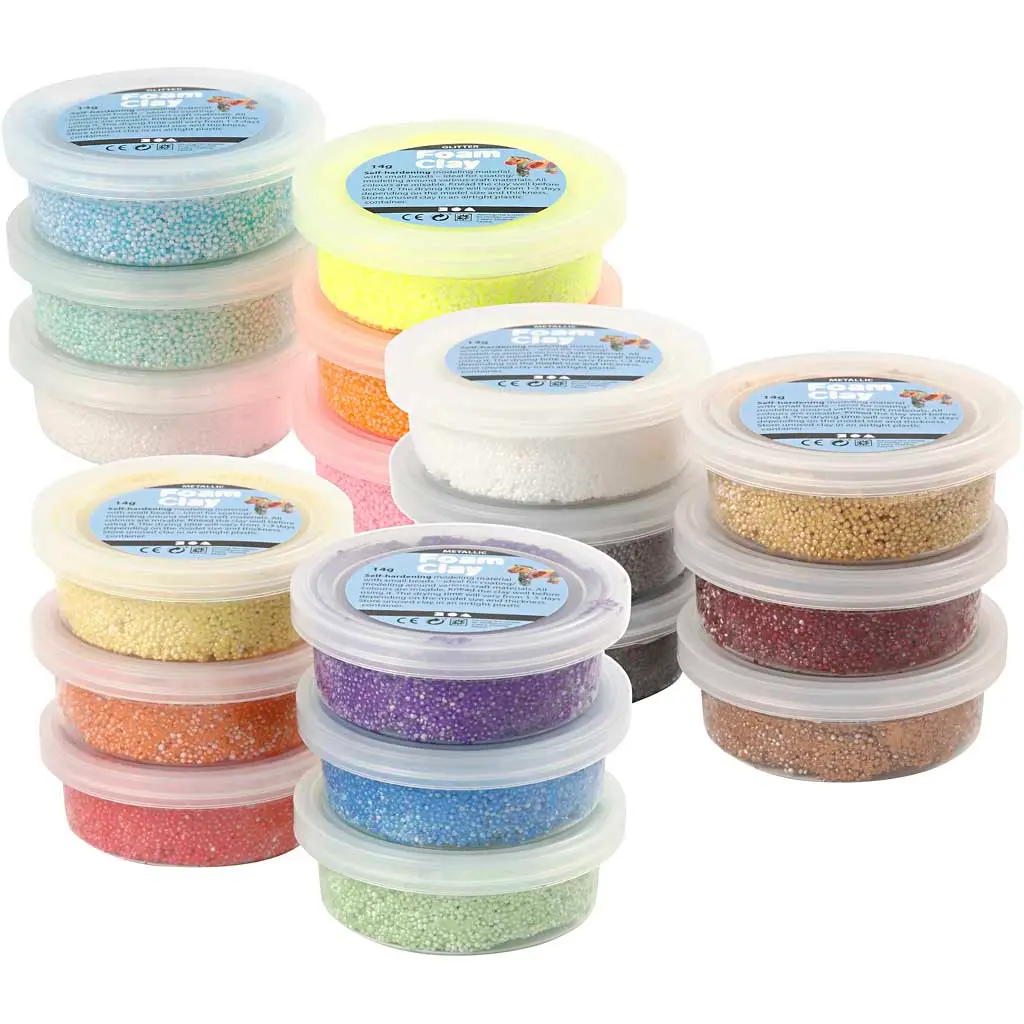 Foam Clay® 3 x 30 pakker - Køb billigt på Grafical.dk