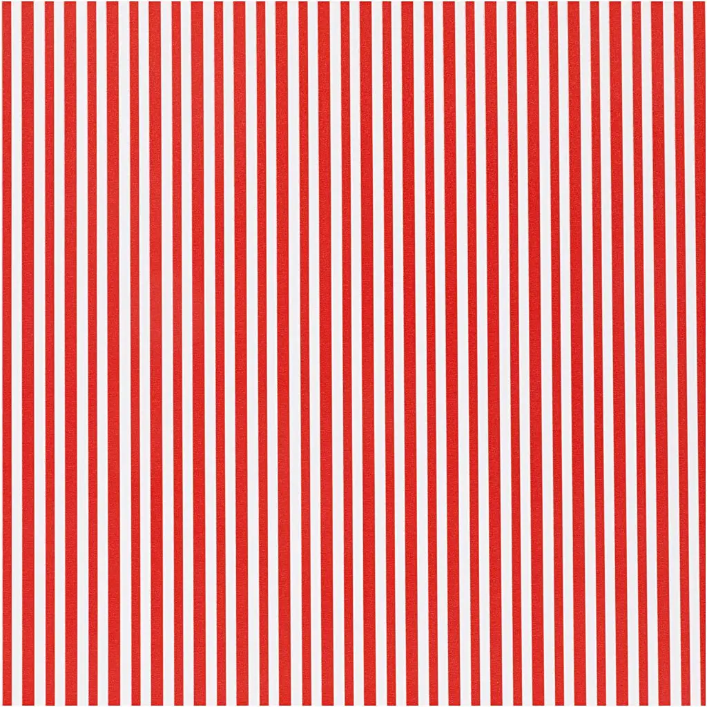 Gavepapir Striber B: 50 cm 80 g rød hvid 5 m pr rulle » Køb billigt på ...