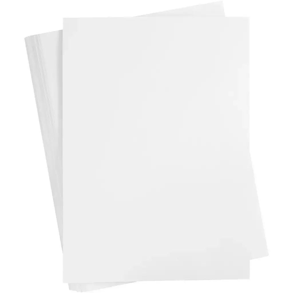 Karton, A2 420x600 mm, 180 g, snehvid, 100ark - Køb billigt på Grafical.dk
