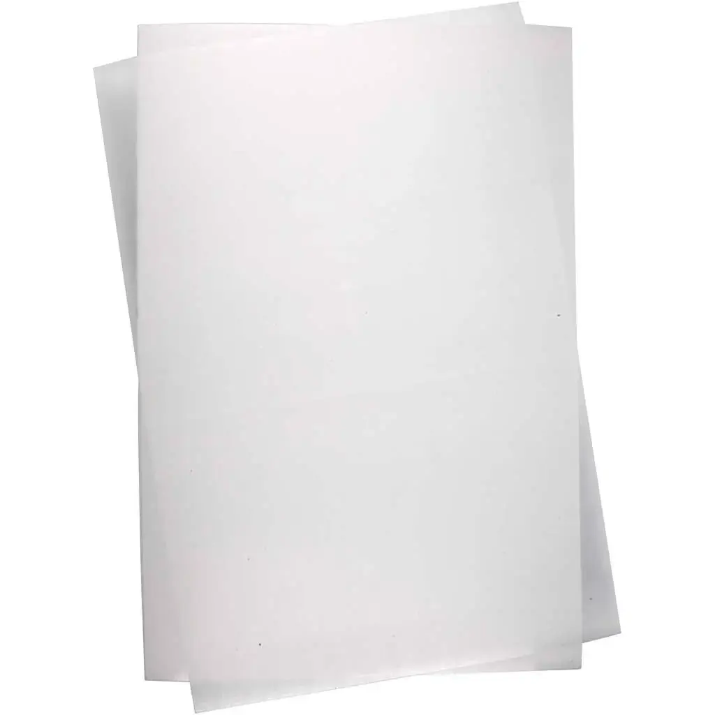 Krympeplast, ark 20x30 cm, blank transparent, 10ark - Køb billigt på ...
