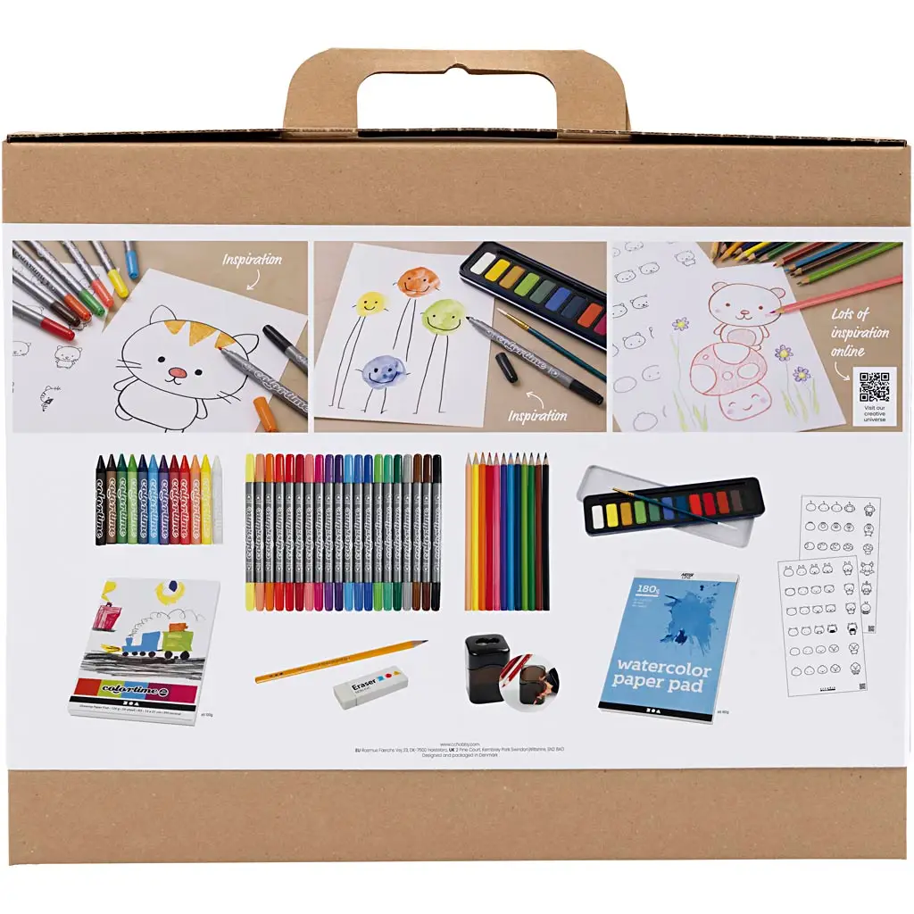 Kreakasse DIY Mix Farvelægning Tegning - 1 pakke » Køb billigt på ...