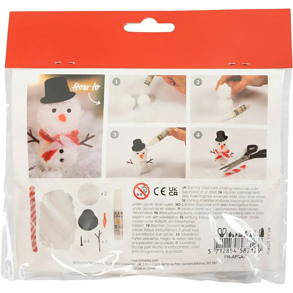DIY Kit Nissens dør Snemand » Køb billigt på Grafical.dk
