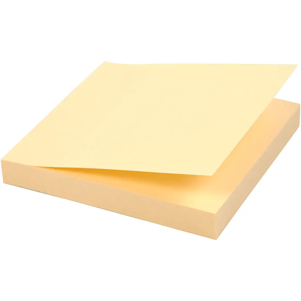 Post-it blok, 75x75 mm, 12 stk. - Køb billigt på Grafical.dk