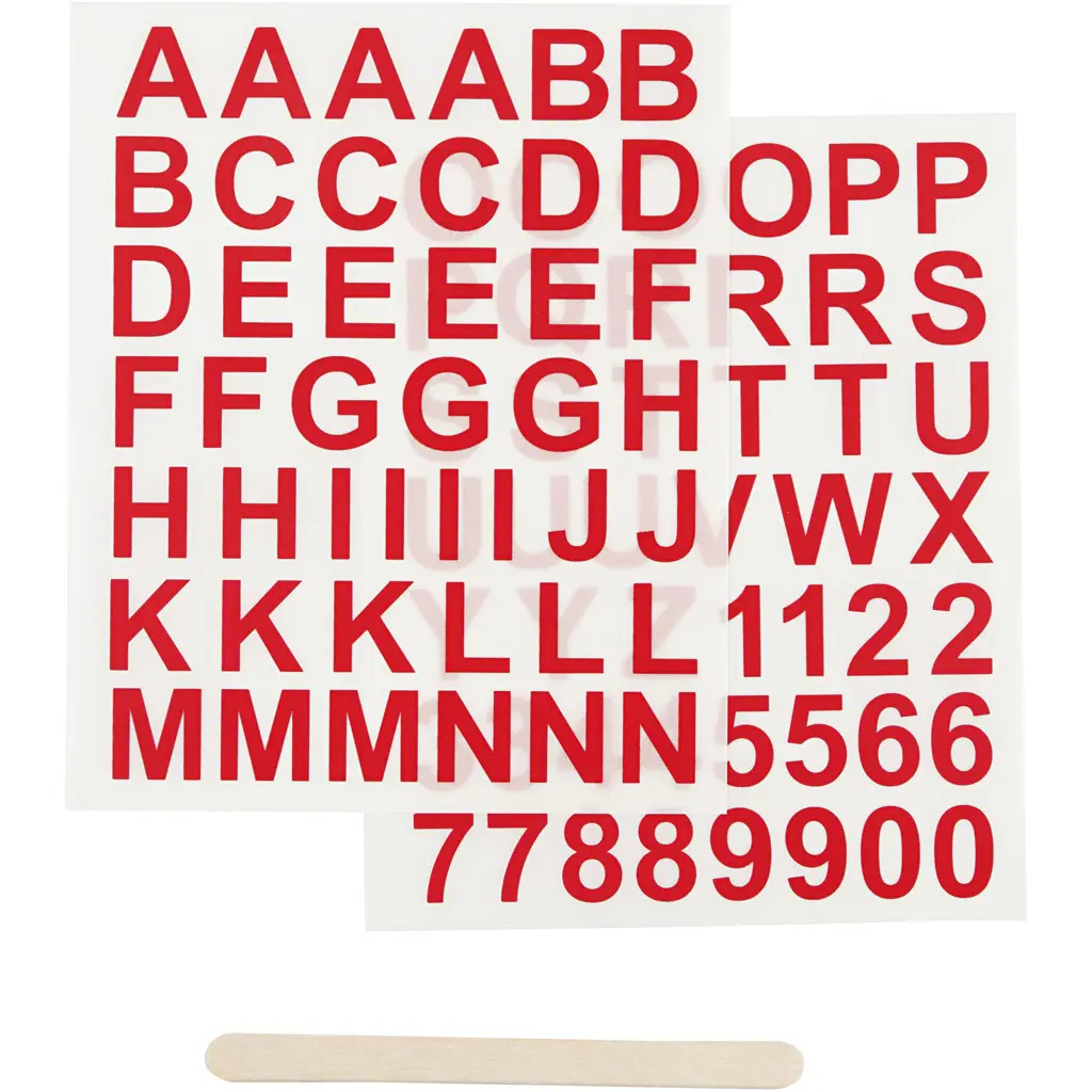 Bogstaver - Køb flotte bogstaver alfabetet online på tilbud