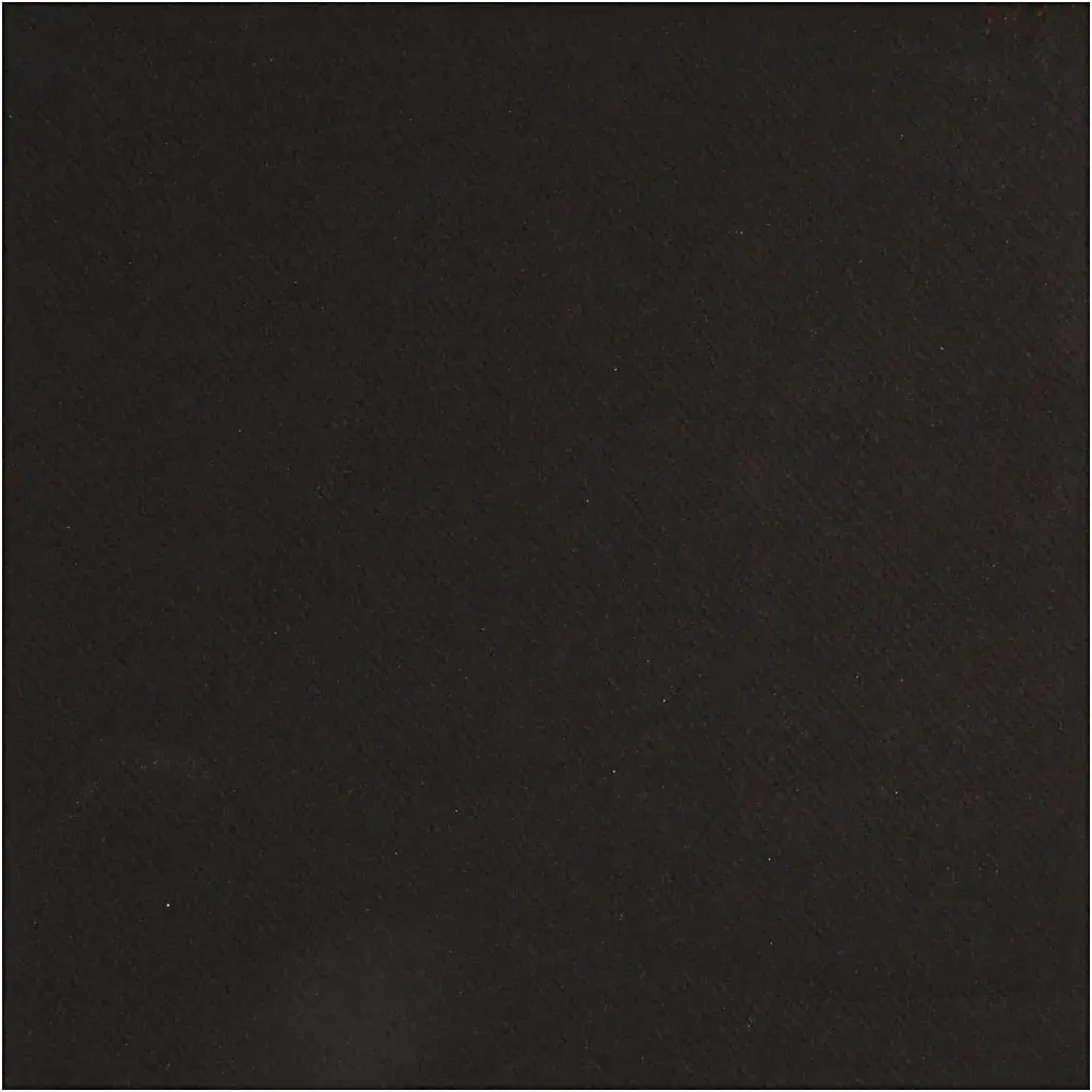 Servietter sort størrelse 40 x 40 cm 60 gram sort - 20 stk. - Køb ...