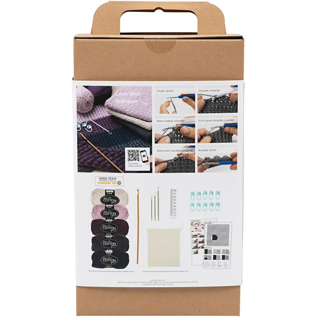 Kreakasse DIY Kit Hækle » Køb billigt på Grafical.dk
