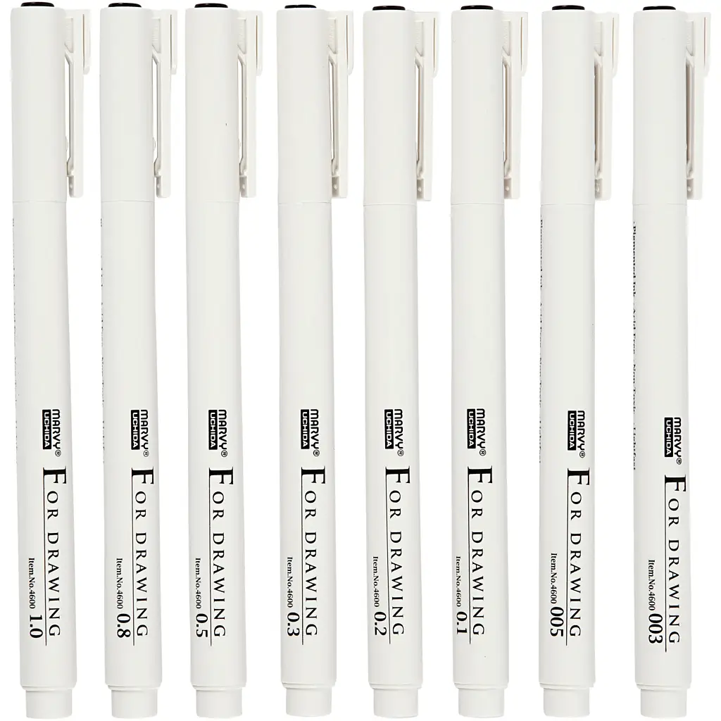 Tusch - Kæmpe udvalg af billige tuscher og tus i alle farver