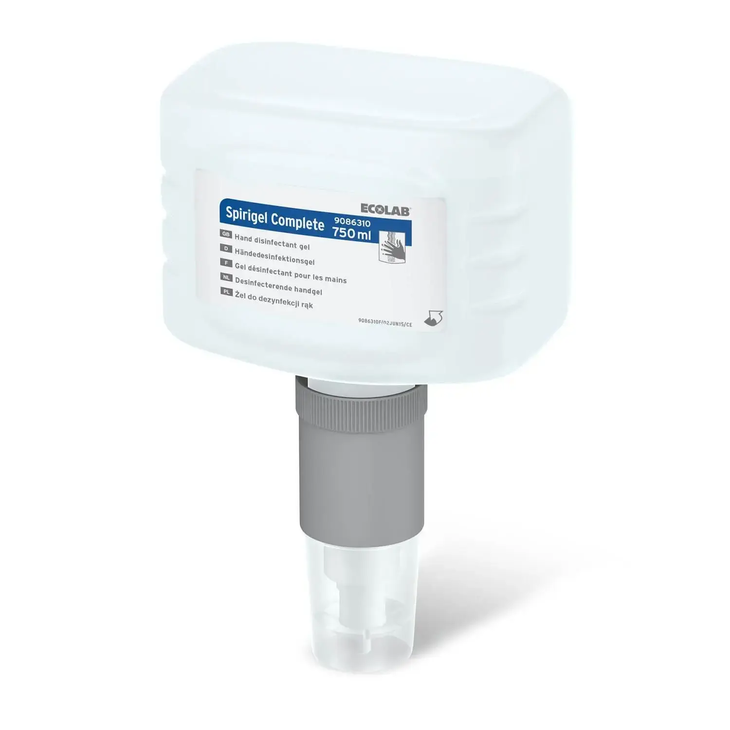 Hånddesinfektion Spirigel Complete m/Ethanol u/Parfume t/Nexa dispenser ...