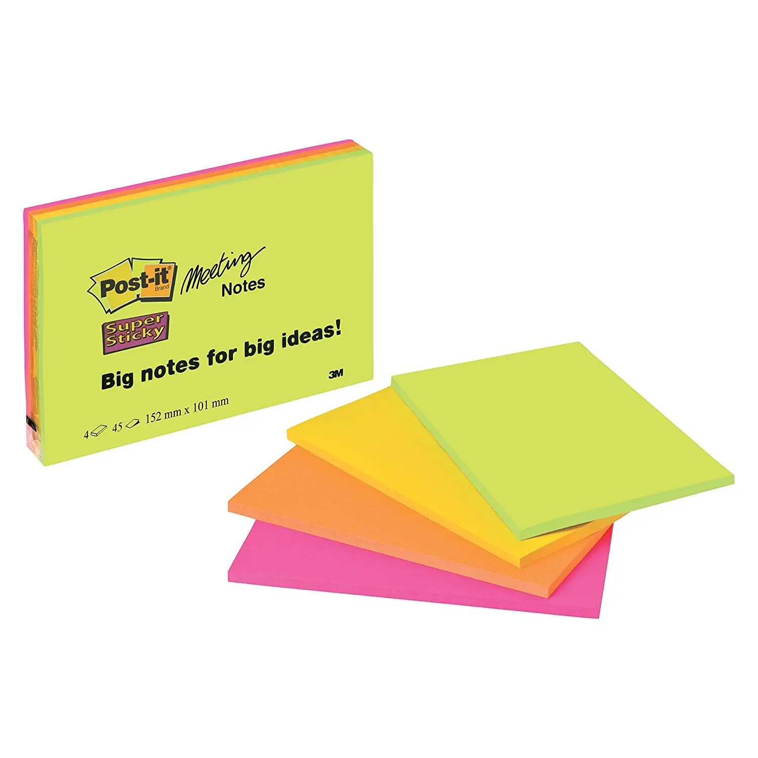Sticky notes - Billig sticknote i mange størrelser og farver