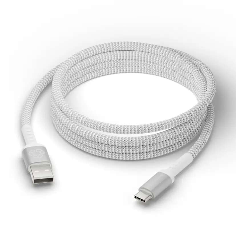 Dbramante1928 Re-charge - BRD Cable - 2.5m USB-A to USB-C - White - Køb ...