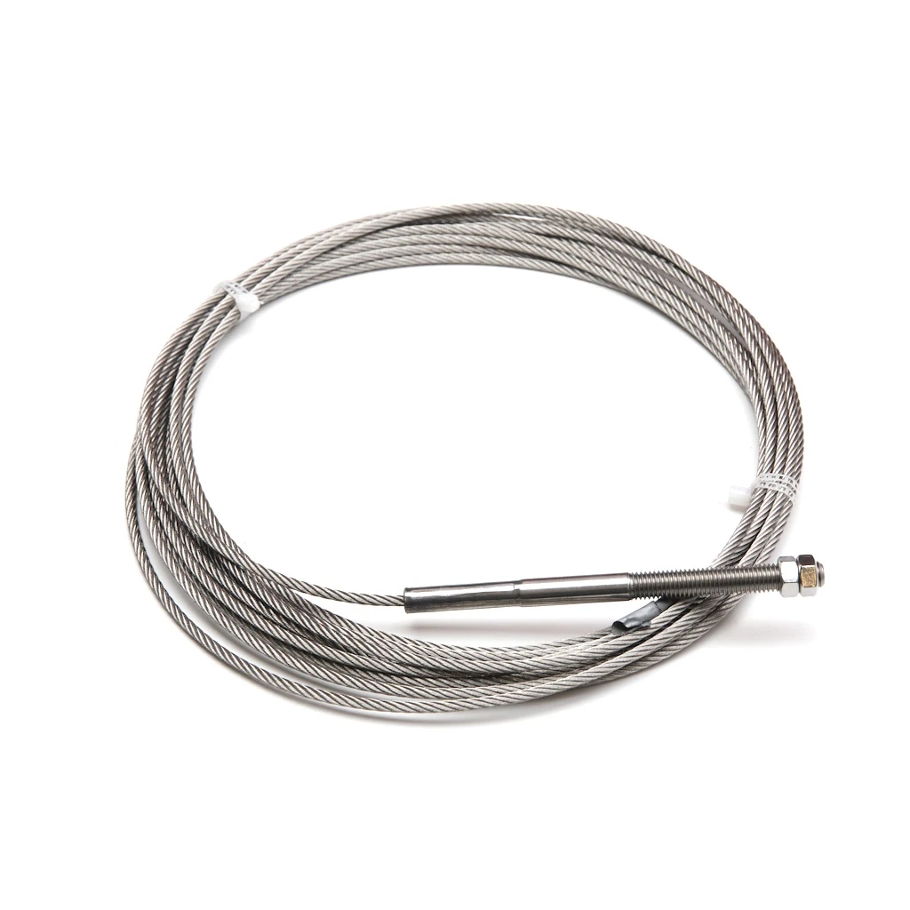 Wire 5mm, med endeterminal, 18m