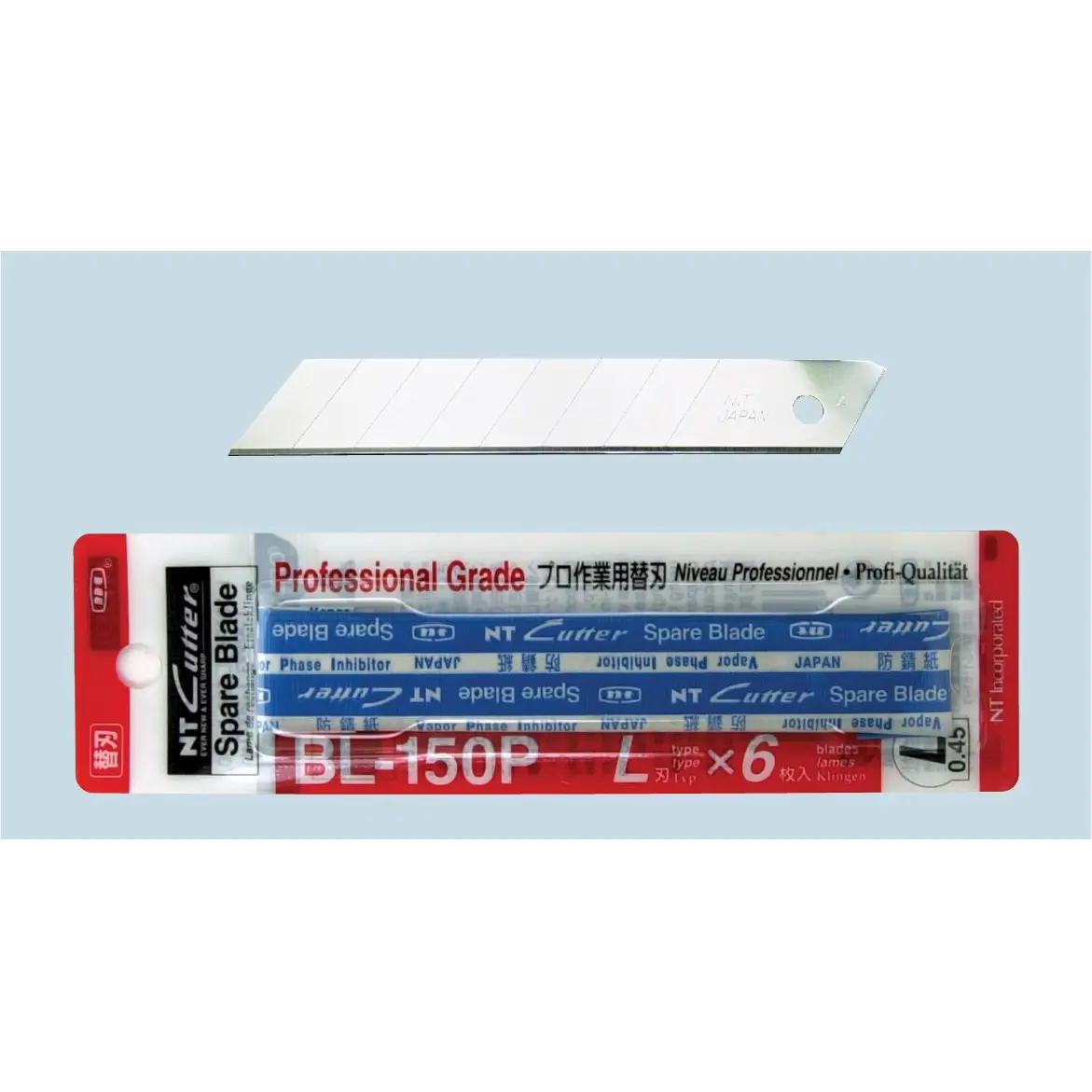 Hobbykniv blade - NT Cutter BL-150P - 18 mm - 6 stk. - Køb billigt på ...