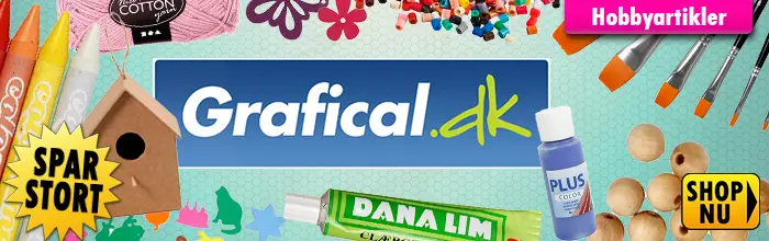 Hobby Butik Aalborg med 12.000 hobbyartikler