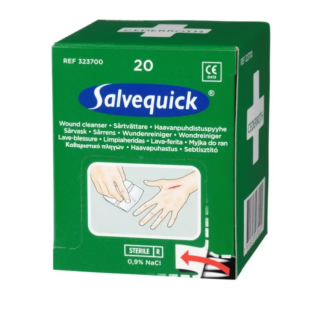 Sårrens - Cederroth Salvequick - 20 stk - Individuelt pakket - Refill ...