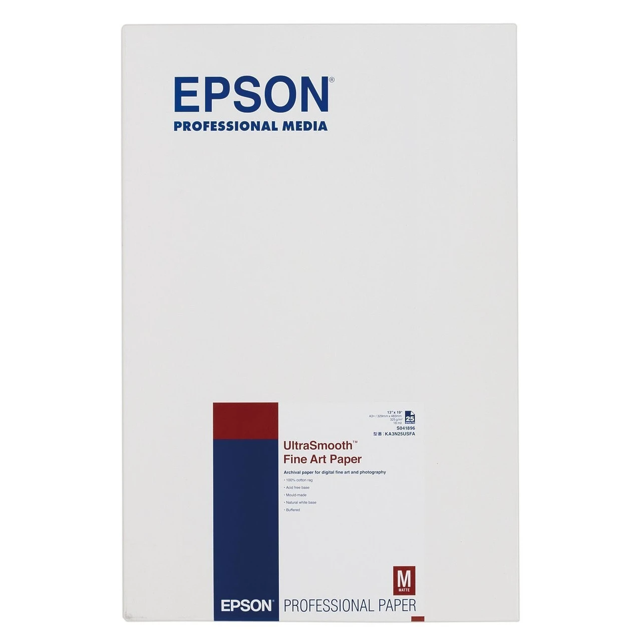 Fotopapir A3+ Epson Ultrasmooth Fine Art paper - 25 stk - Køb billigt ...