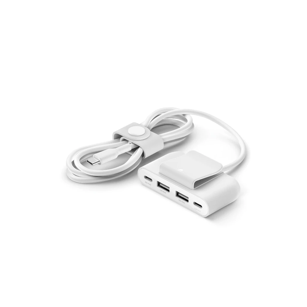 Belkin 4 port USB Power Extender 2xC 2xA up to 30W White - Køb billigt ...