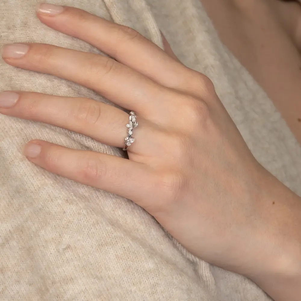 ByBiehl Jungle Ivy Sparkle ring 5-3102A-R