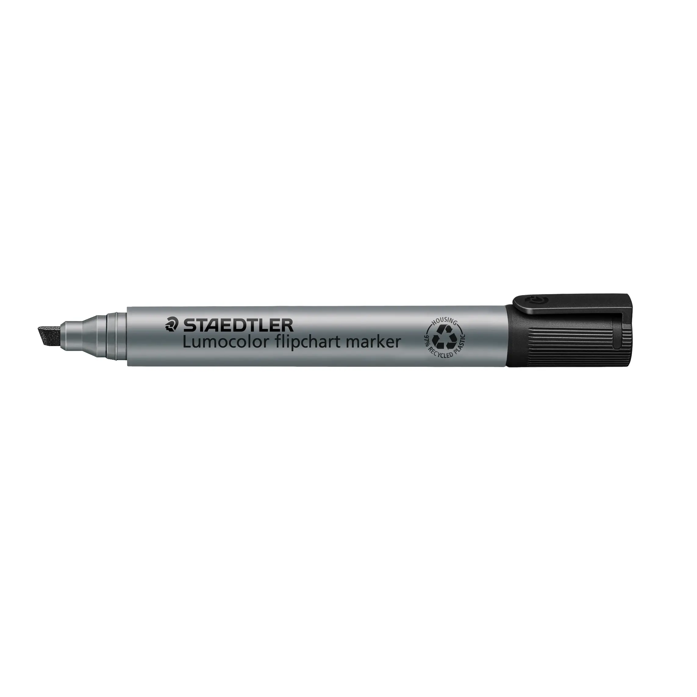 Tusch Staedtler Marker Lumocolor flipchart 2-5mm sort - Køb minimum 10 stk.