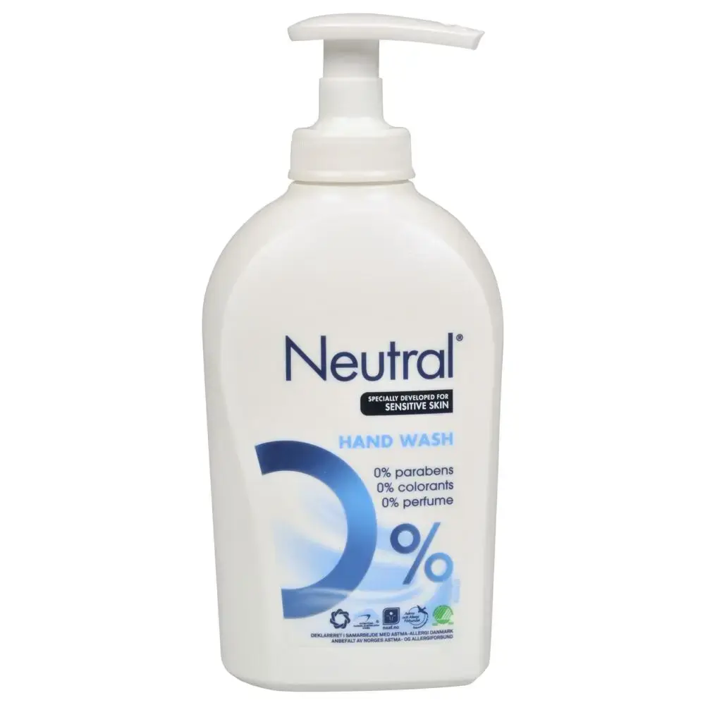 Cremesæbe, Neutral, 250 ml, uden farve og parfume, med glycerin - 6 stk ...