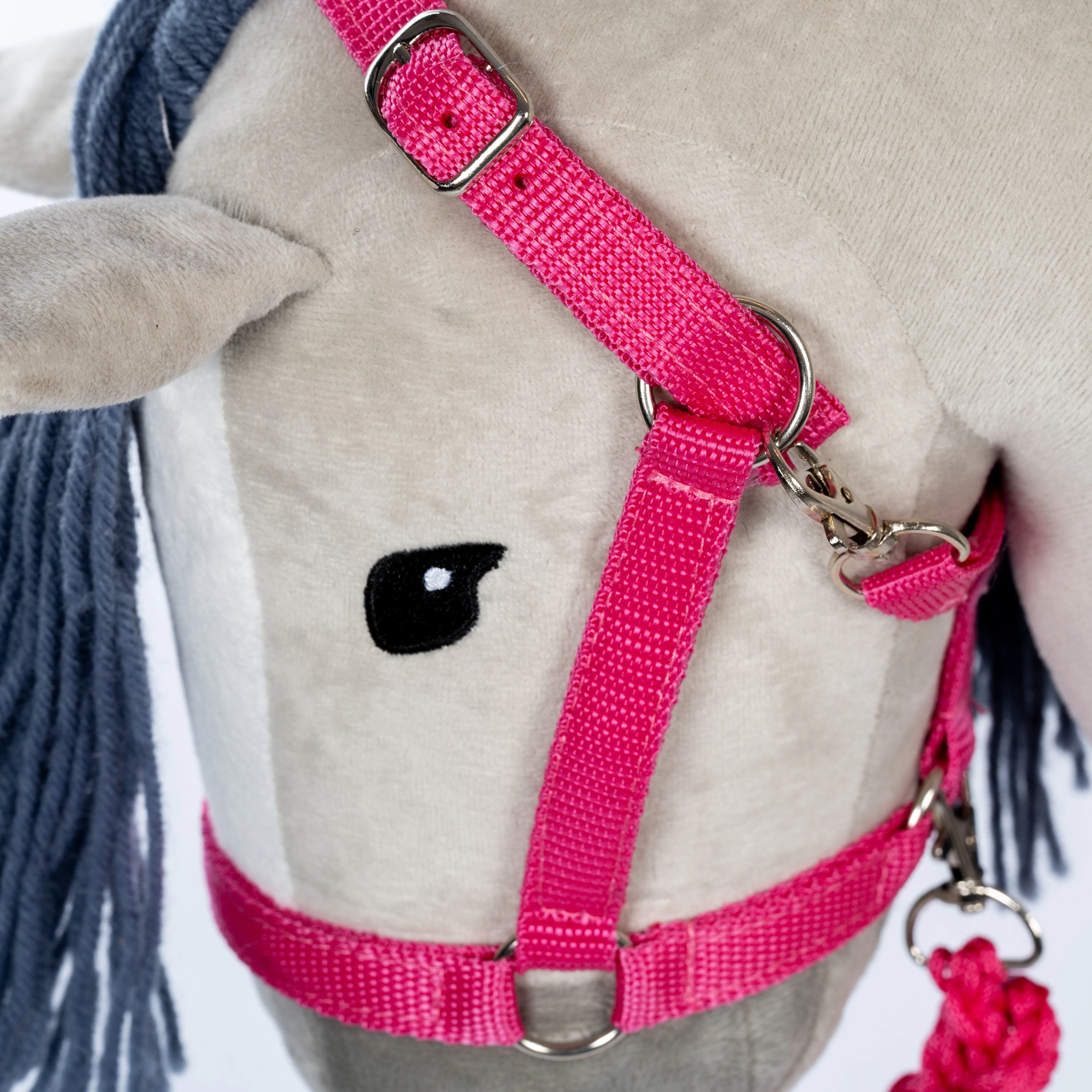 Pink Hobby Horse halter and Rope