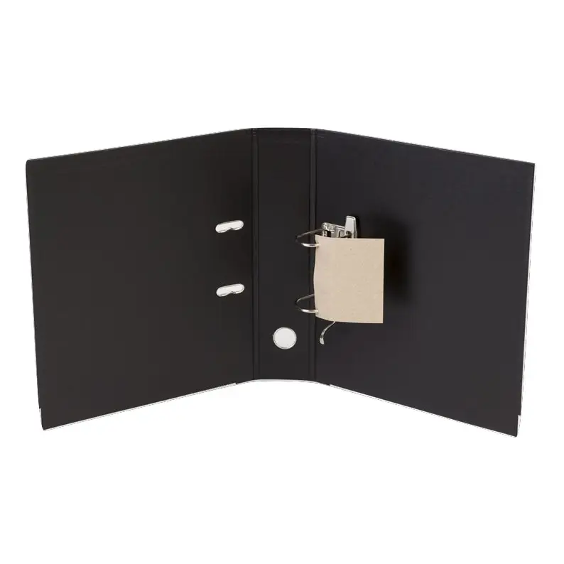 Brevordner Q-Line A4 sort - 75 mm bred ryg - 10 stk - Køb billigt på ...