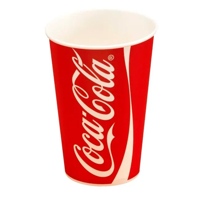 Drikkebægre Coca Cola 40cl/16oz (total 45cl) 1000stk/kar