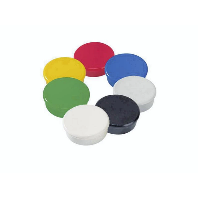 Magneter Dahle 24mm rund mix 10stk/pak bærekraft 0,3kg