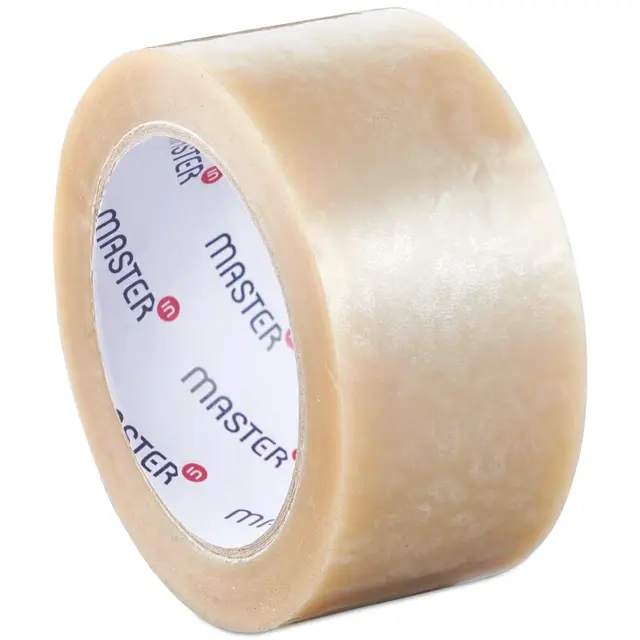 Tape PVC32 transparent solvent 25mmx66m støjsvag