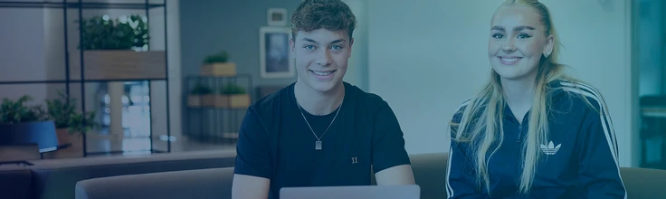 Ny elev på EUX Gymnasiet på Aalborg Handelsskole