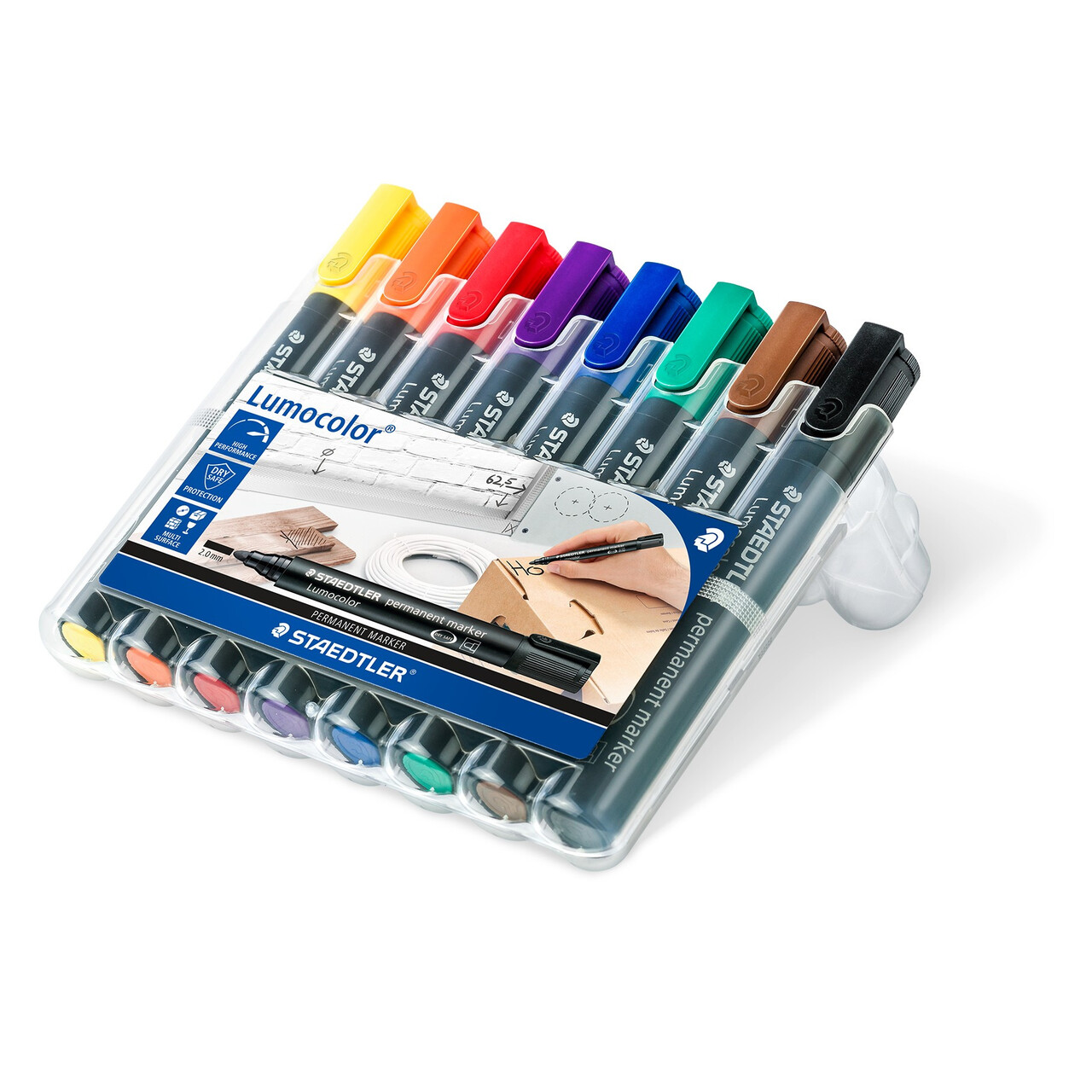 Staedtler Marker Twin-Tip Perm 3,0 - 0,5mm (18) - Køb billigt på ...