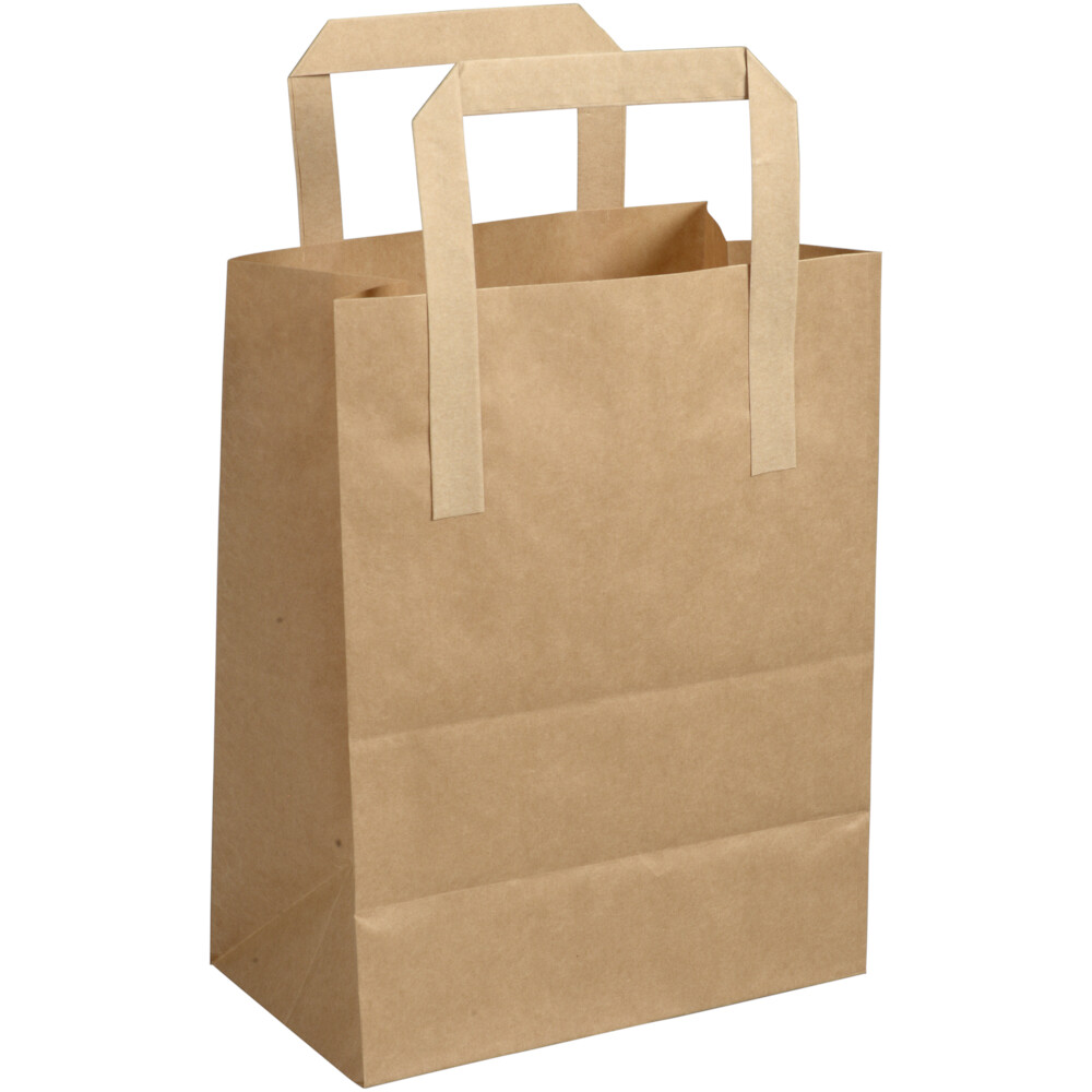 Papirposer » Billige brune og hvide papirsposer