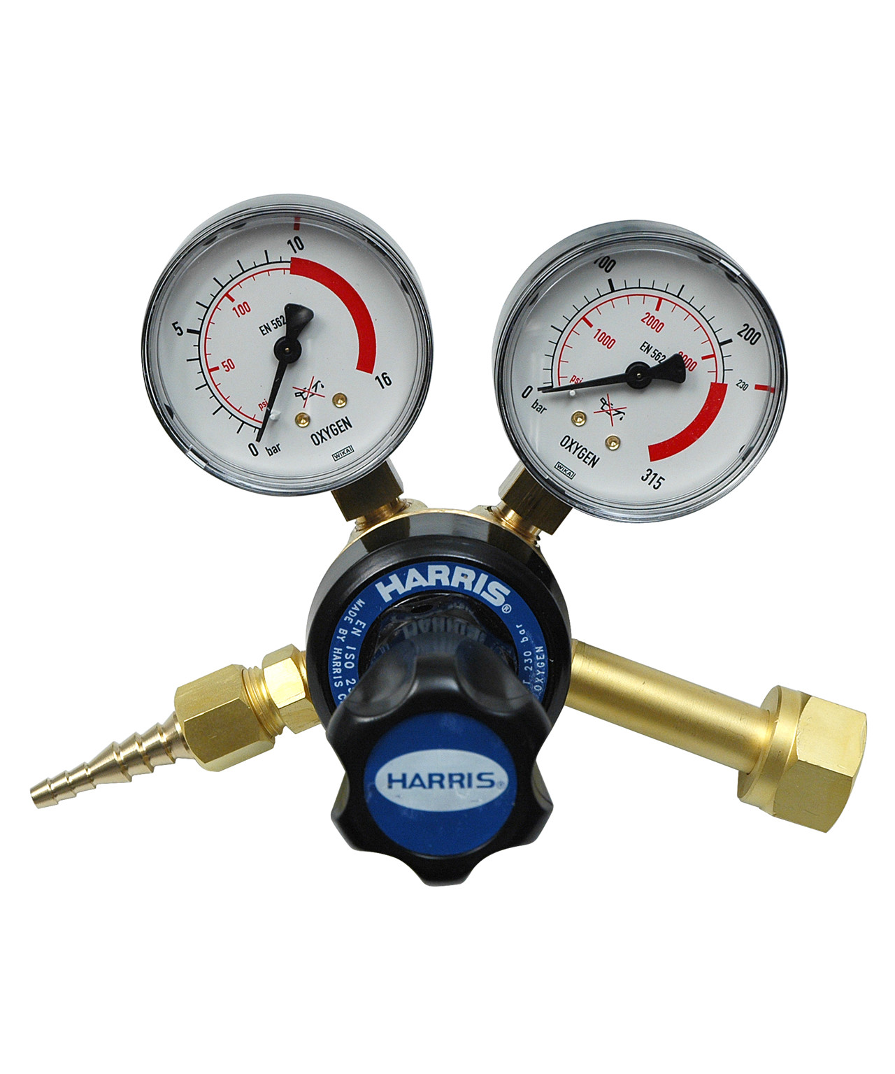 Harris 801 reduktionsventil - oxygen