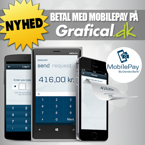 Nu kan du betale med MobilePay
