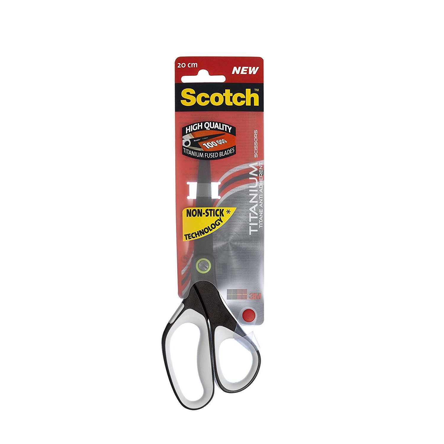 3M Scotch scissors titanium, 20cm - Køb billigt på Grafical.dk