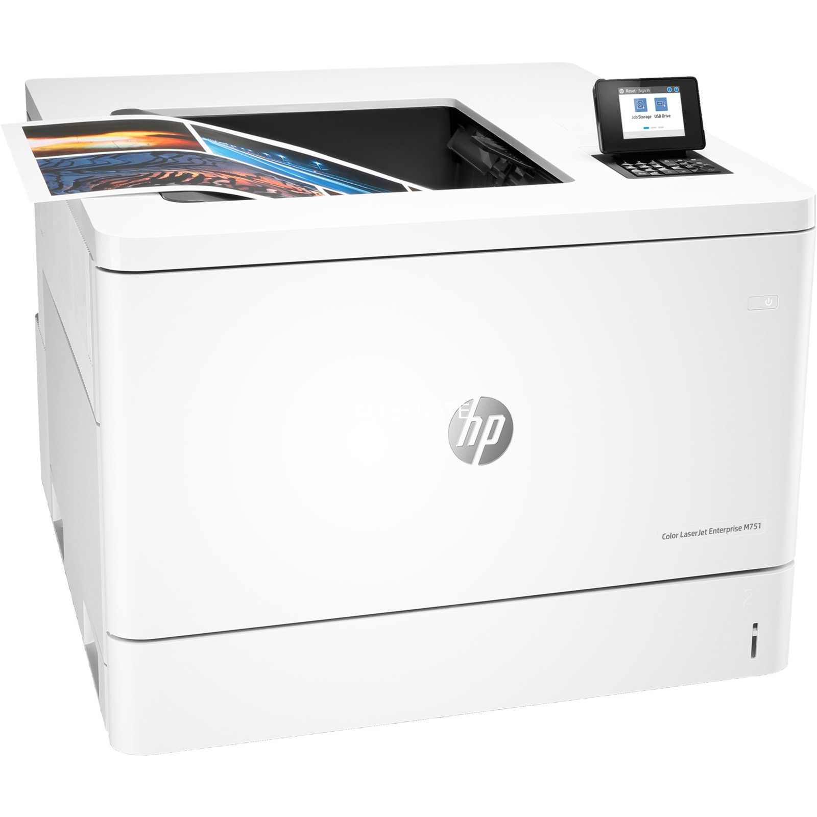 HP Printer Color LaserJet Enterprise M751dn A3 printer - Køb billigt på ...