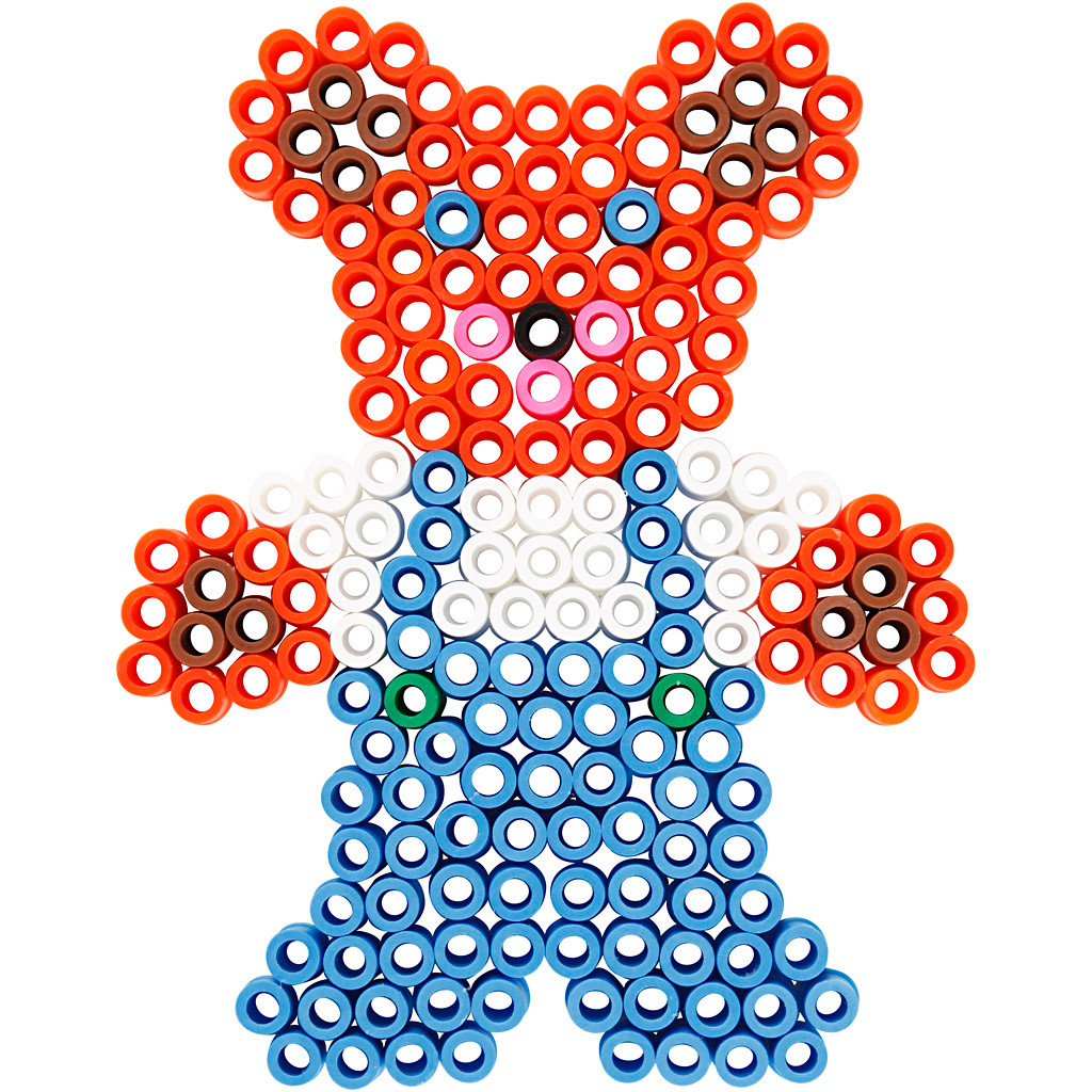 Perleplader, str. 16x19,5-19x24 cm, transparent, JUMBO, 5stk. - Køb ...