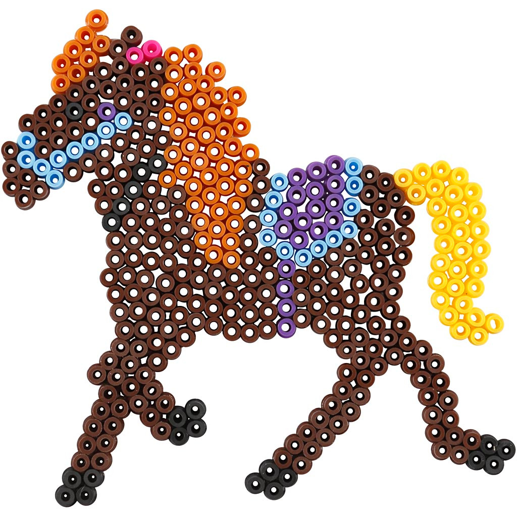 Perleplader dyr - str. 10x11-13x16,5 cm - 6ass. - Køb billigt på ...