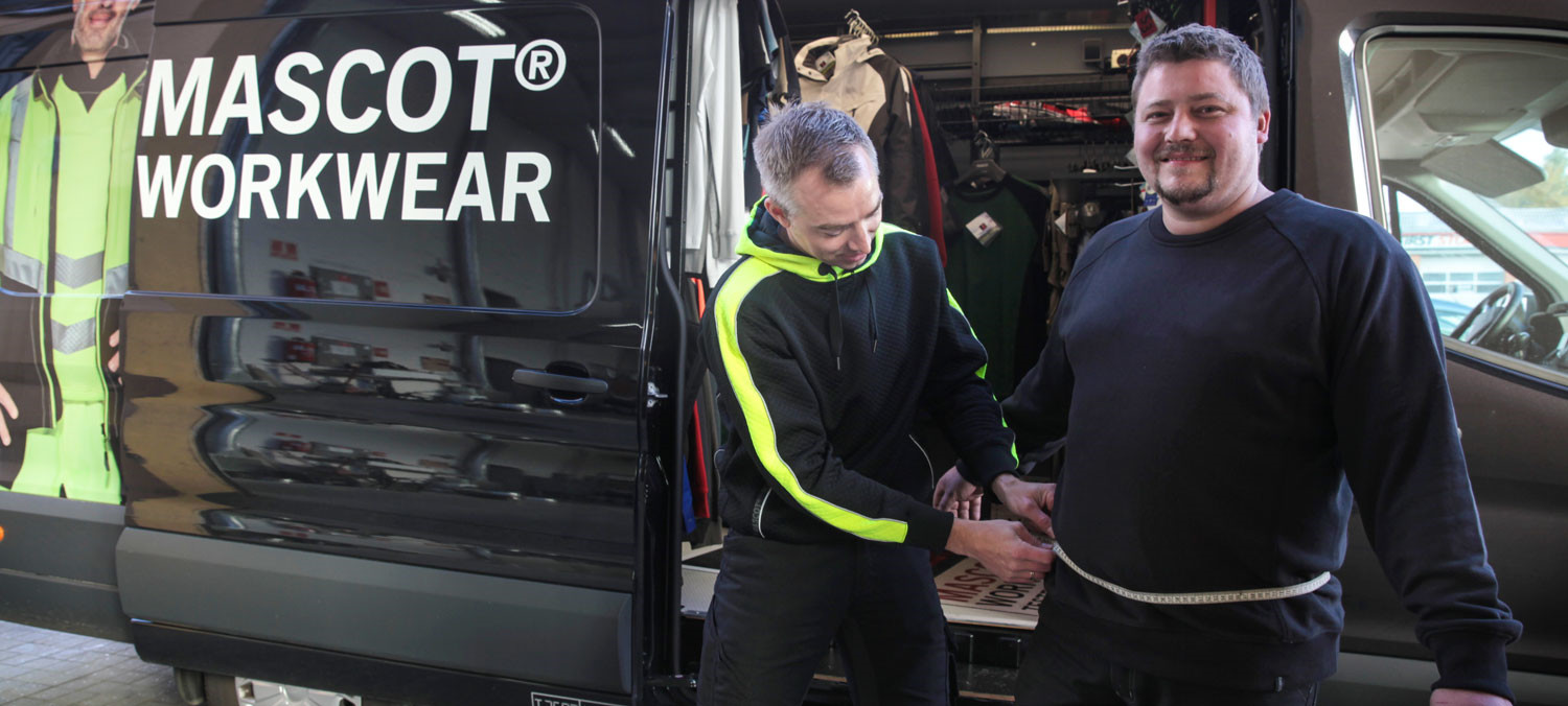 MASCOT® Størrelsesguide | Find den rigtige størrelse arbejdstøj