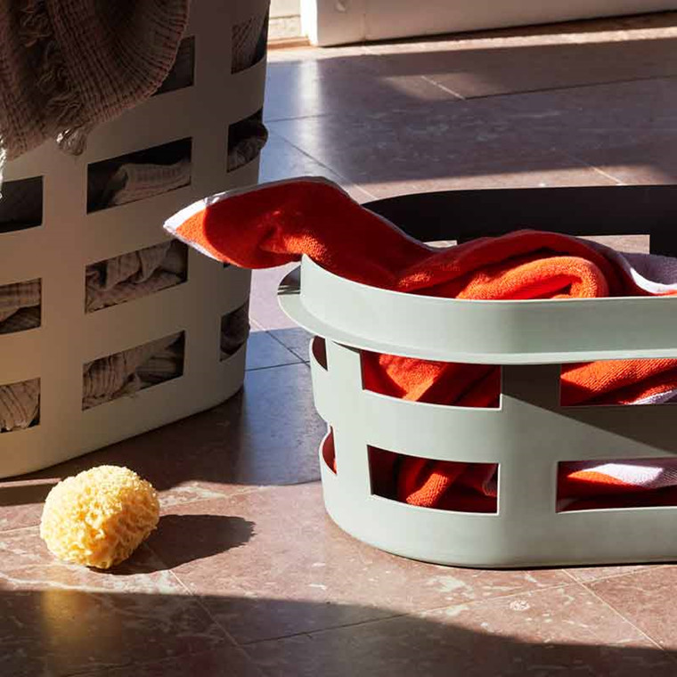 HAY Laundry Basket S Army - Livingshop.dk