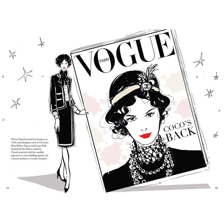 New Mags Coco Chanel - The Illustrated World Of A Fashion Icon ...