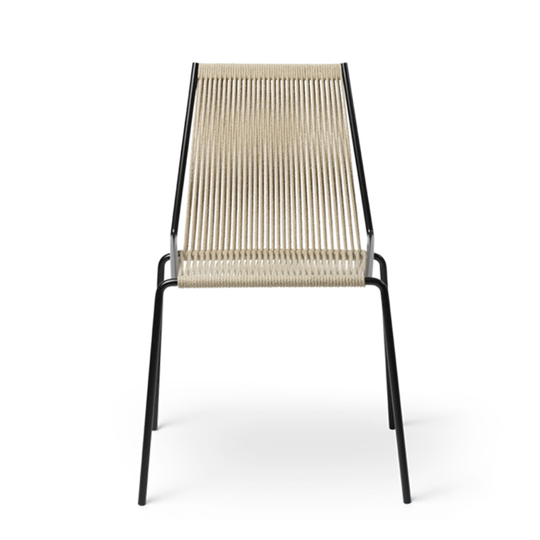 Thorup Copenhagen Noel Stol 202 Rustfrit Stål/Natur - Livingshop.dk