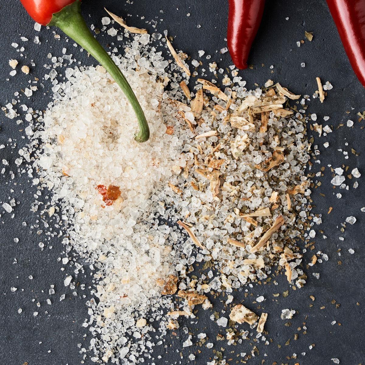 Nicolas Vahé Gift Box Organic Chili Salt & Wild Garlic - Livingshop.dk