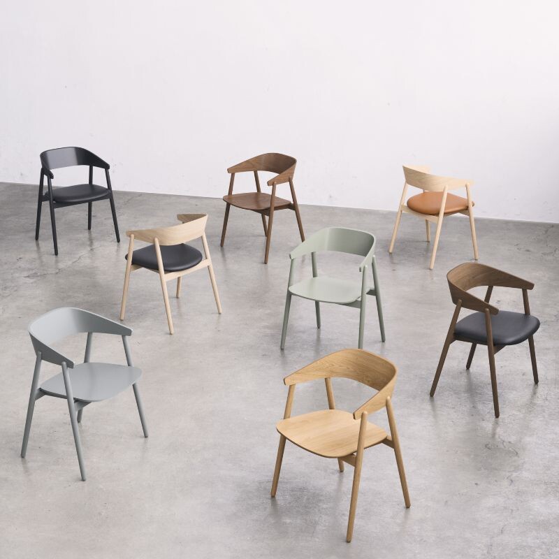 Andersen Furniture AC2 Stol Røget Mat Lakeret Bøg - Livingshop.dk