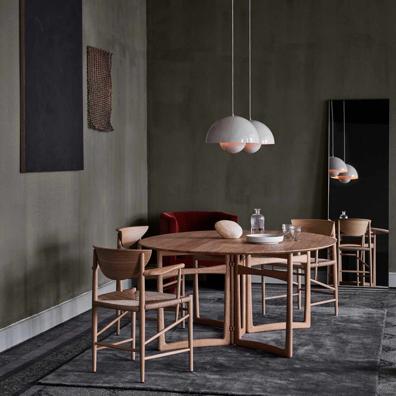 &Tradition Flowerpot Pendel VP7 Matt White - Livingshop.dk