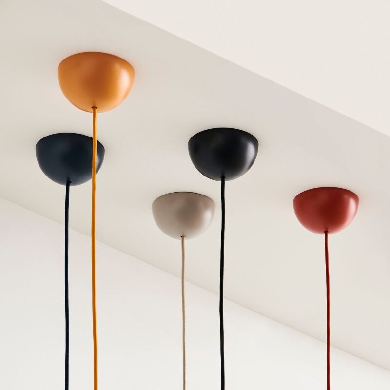 HAY Common Pendant Cord Set Soft Clay White - Livingshop.dk